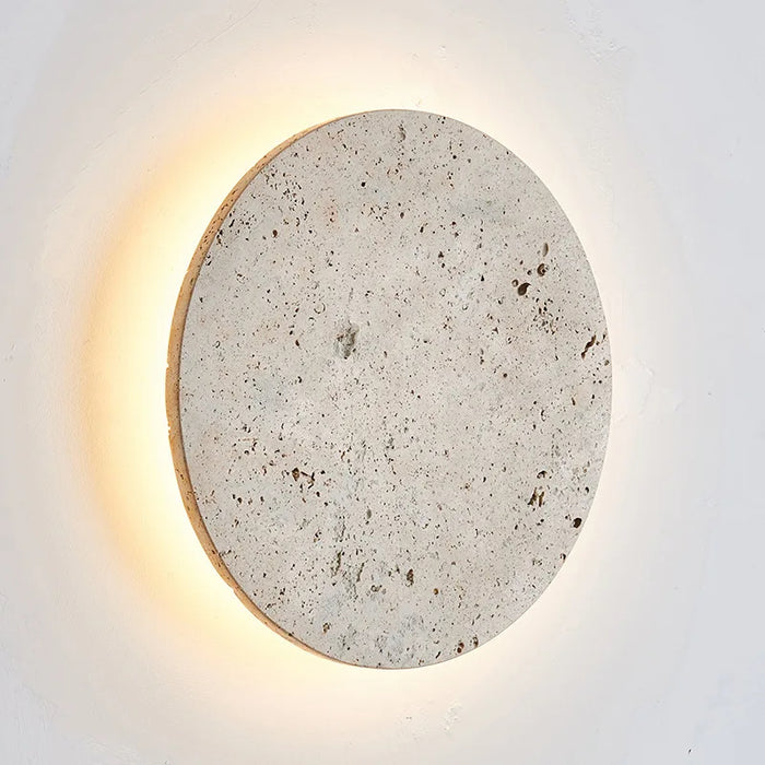 Natural Travertine Wall Sconce