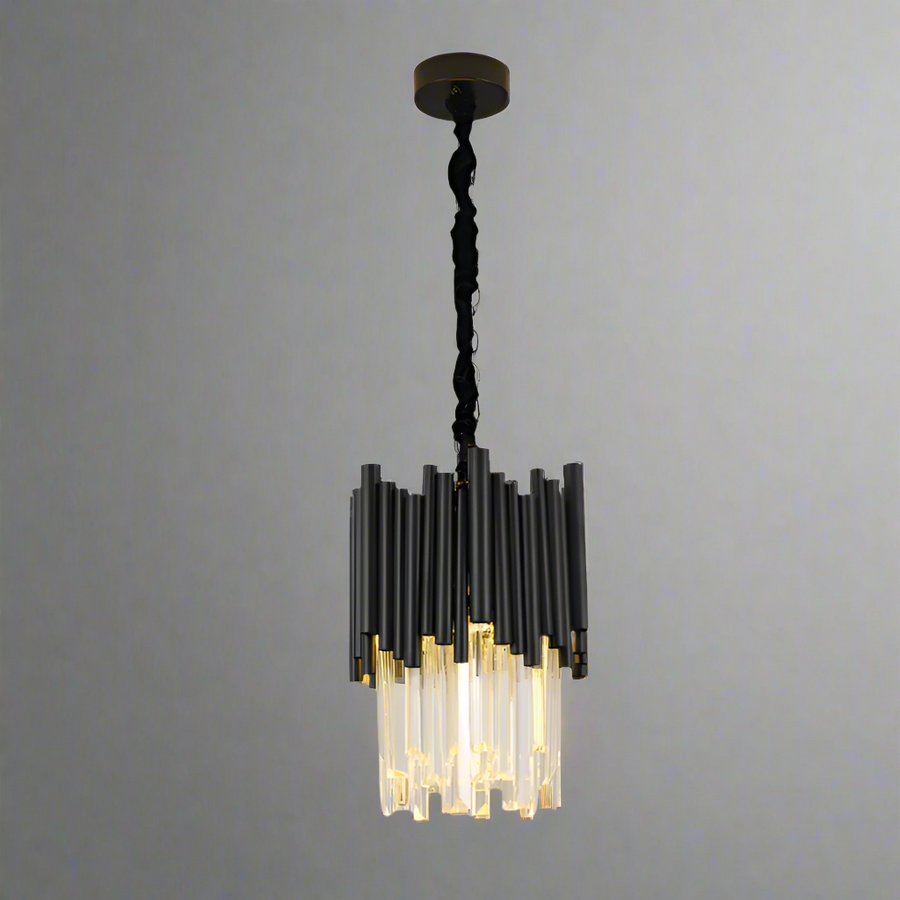 Vigo 12" Crystal Chandelier - Elegant Lighting