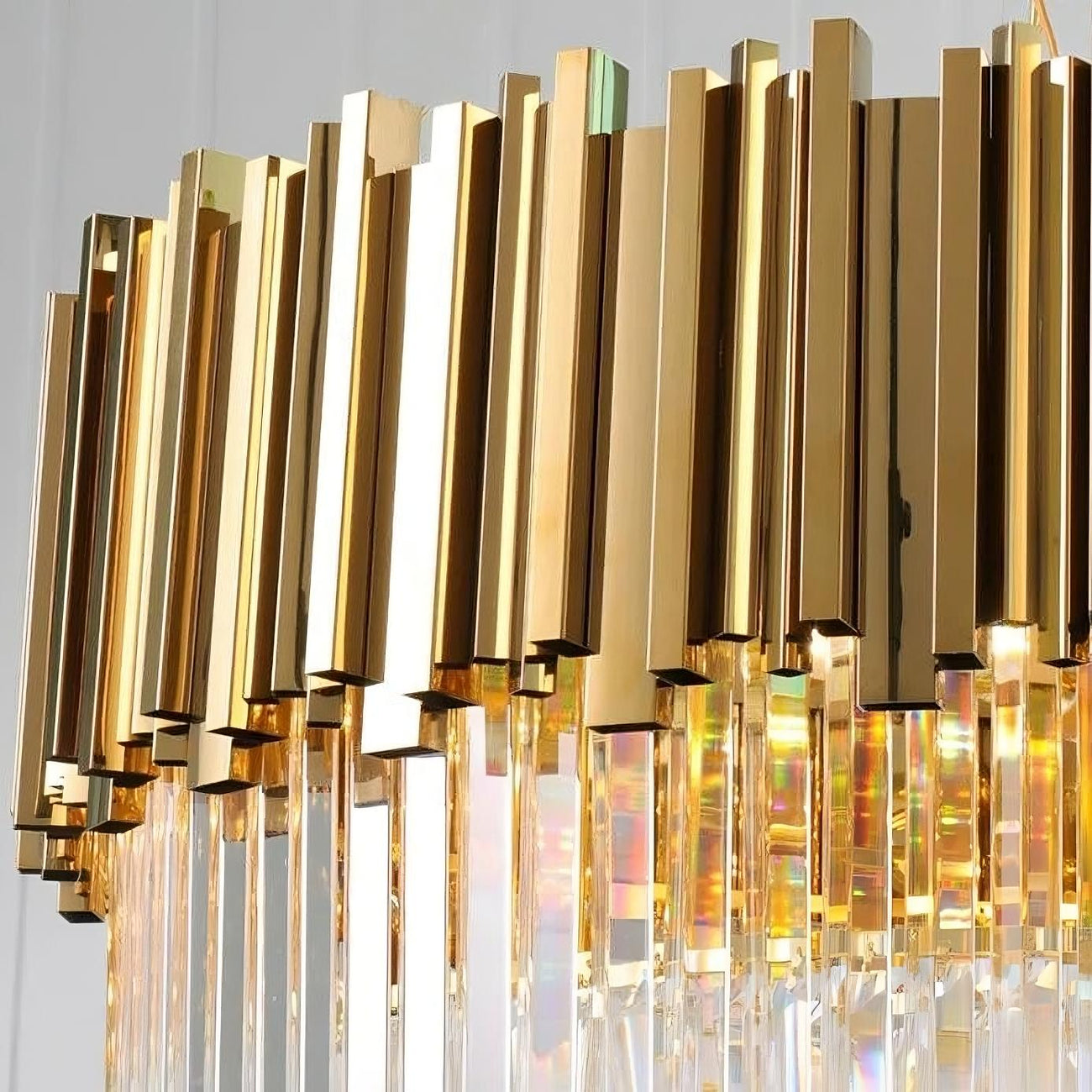 Gio Multi-Layer Crystal Chandelier