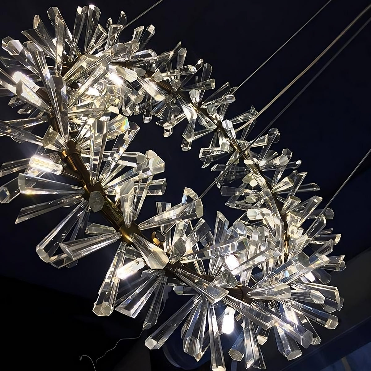 Mira Crystal Modern Chandelier
