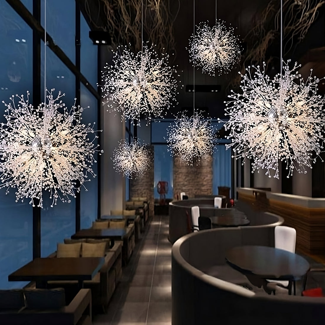 Astra 35" Spark Ball Pendant Lighting Fixture – Morsale