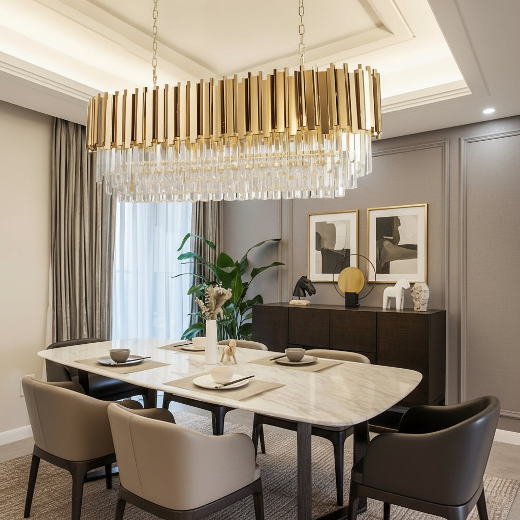 Gio Crystal Dining Room Chandelier