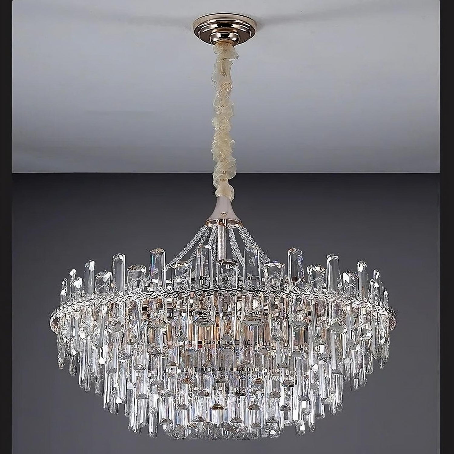Gio Crystal Chandelier - Elegance & Modernity
