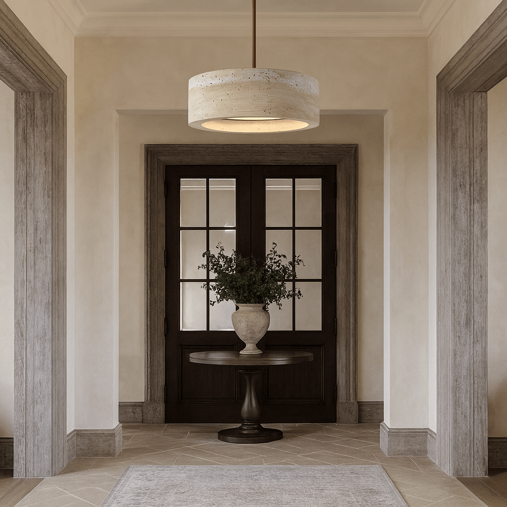 travertine lighting fixtures for Modern Elegance – Morsale