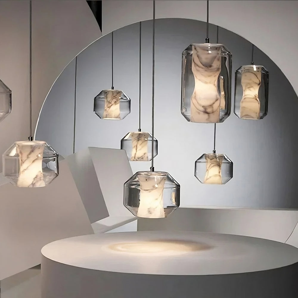 Elegant Marble Pendant Lighting Collection
